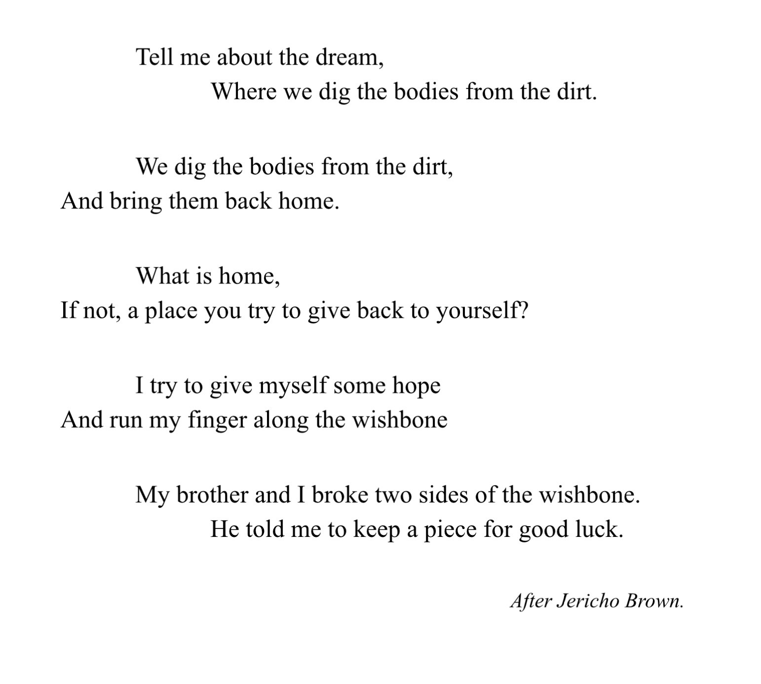 A Poem by Elena Montes – The Paddock Review