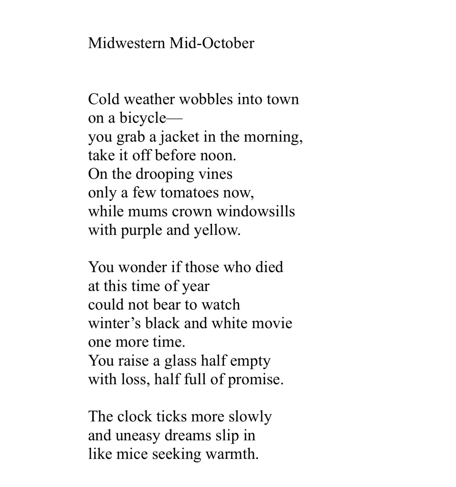 Three Poems by David Lee Garrison – The Paddock Review